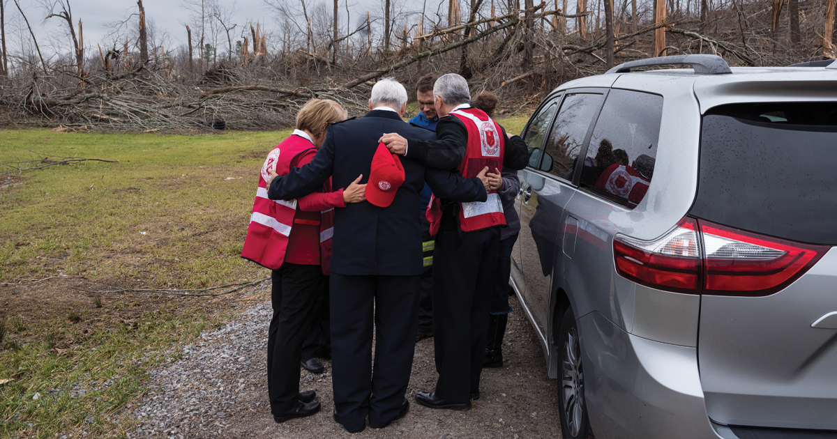 Ongoing Support After Unprecedented Tornadoes in Six States