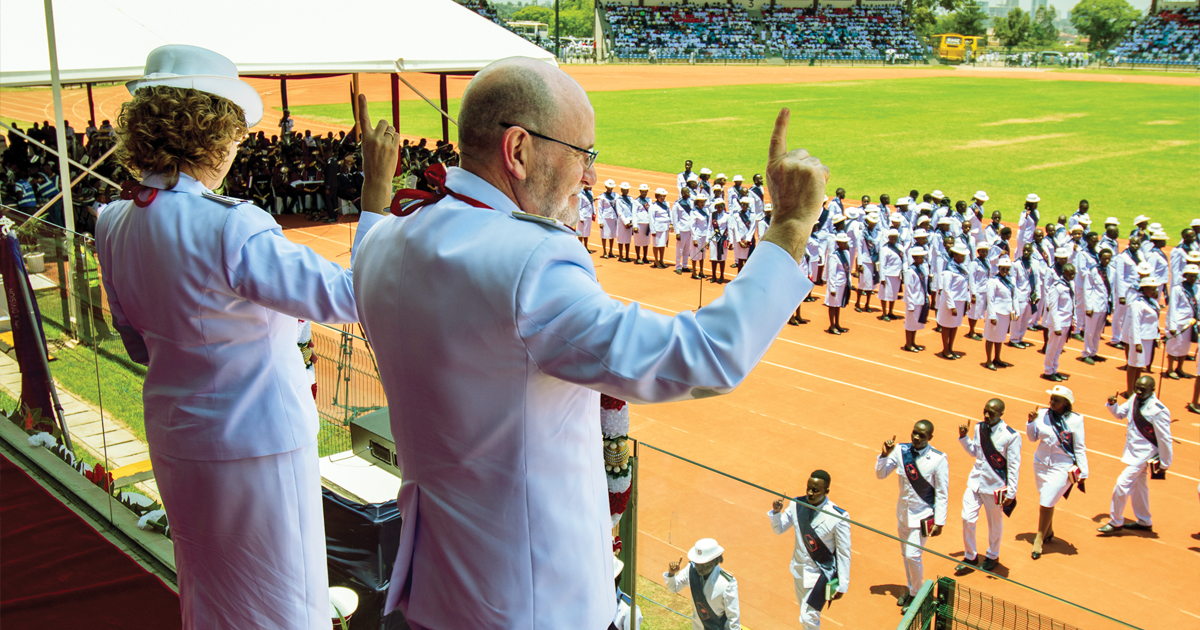 General Buckingham Honors 100 Years of the Army in Kenya